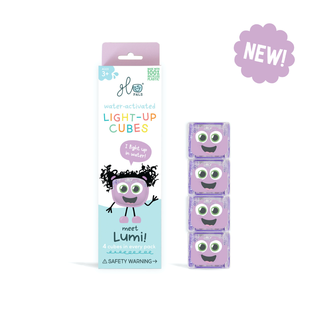 Glo Pals | Water Activated | Light-Up Cubes - Jellystone Designs