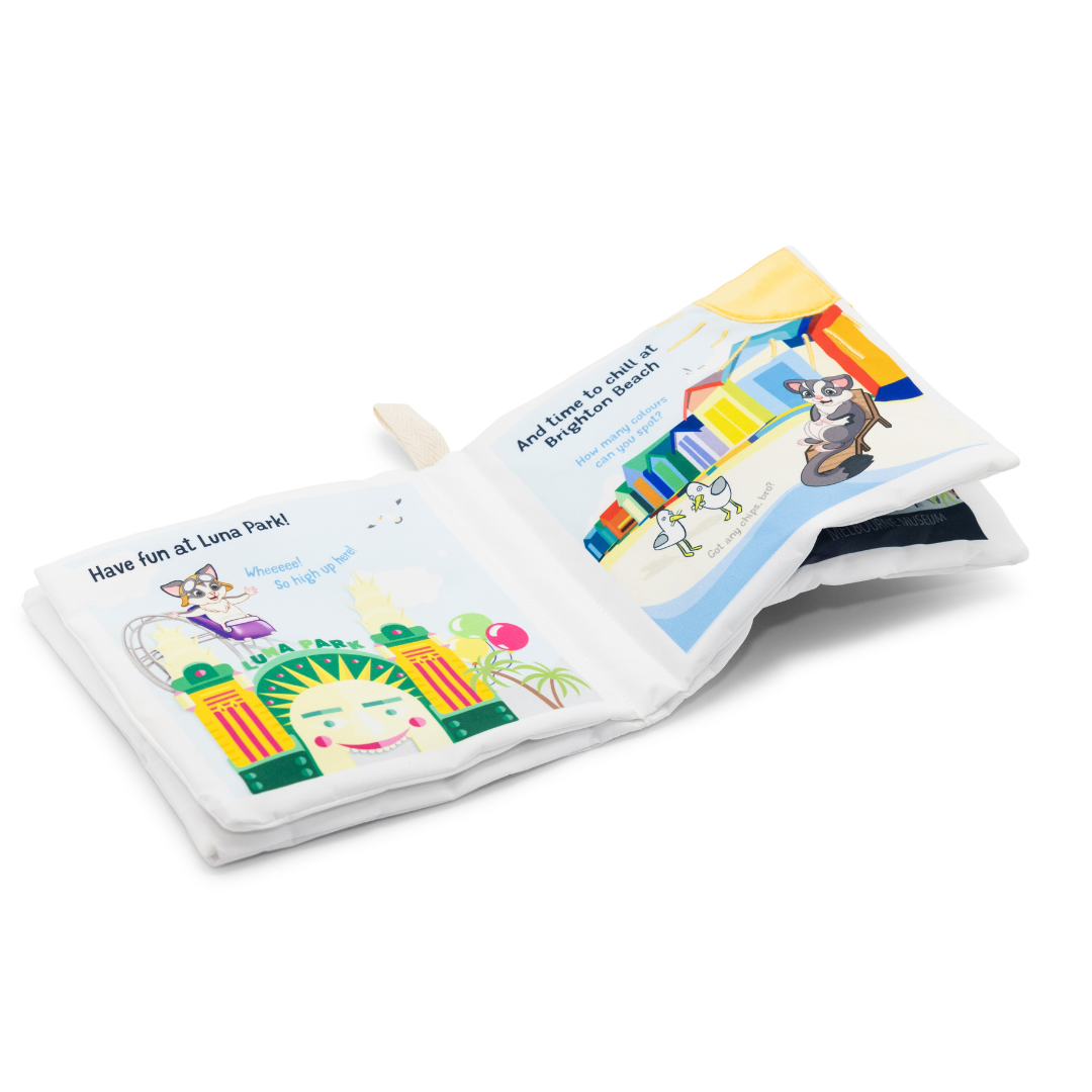 Baby Soft Book | Sydney and Melbourne | Jellystone Designs