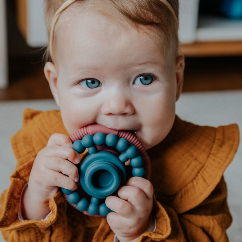Rainbow Stacker | Multipurpose Teether Toy | Jellystone Designs